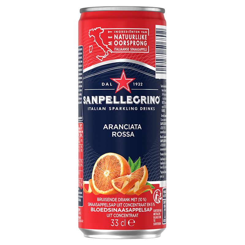 Sanpellegrino Aranciata Rossa bloedsinaasappelsapdrank | Sanpellegrino