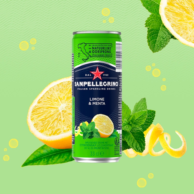 Sanpellegrino Limone en Menta: citroen- en muntdrank | Sanpellegrino