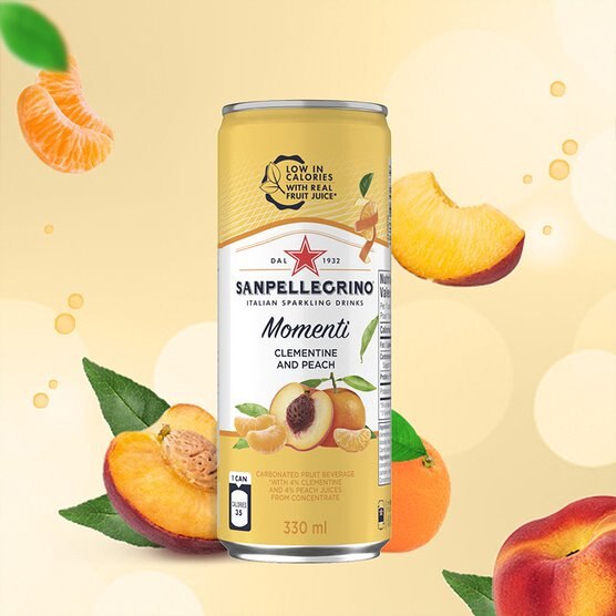 Momenti Clementine & Peach Flavour | Sanpellegrino
