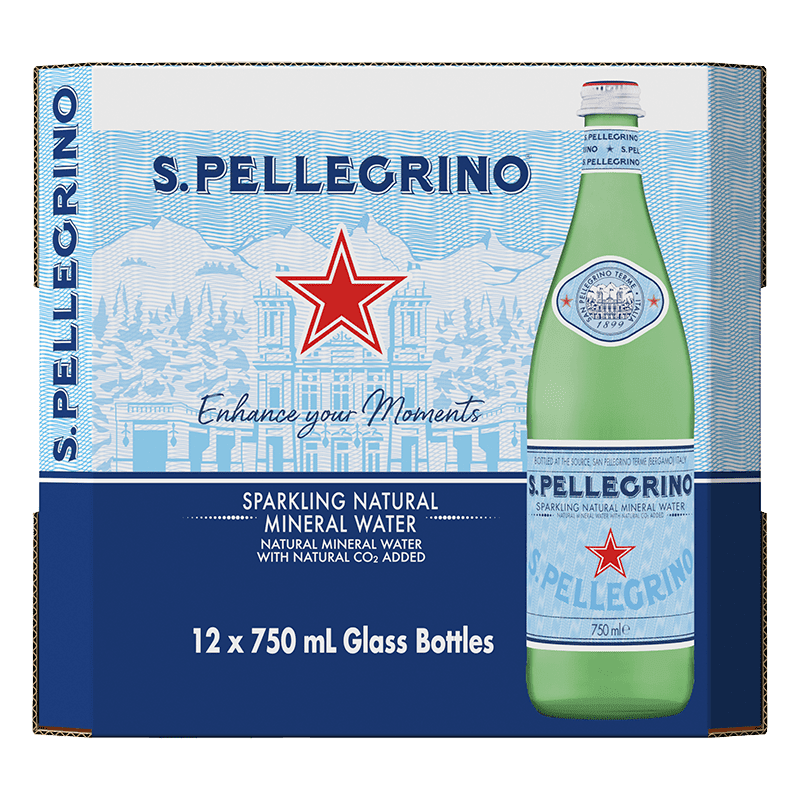S.Pellegrino 750ml Glasflasche | Sanpellegrino