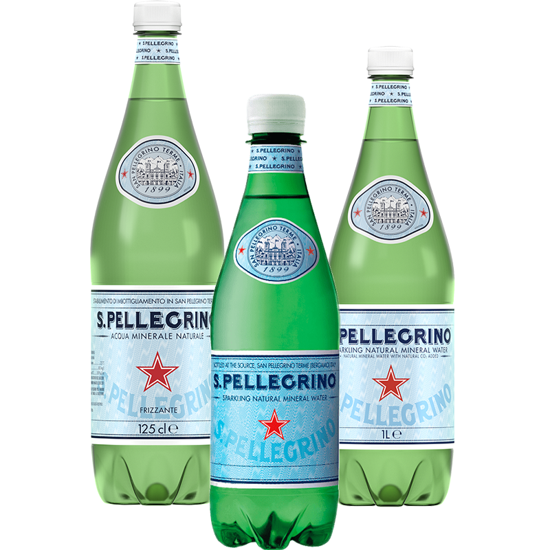 S.Pellegrino Sprudelwasser PET-Flaschen | Sanpellegrino