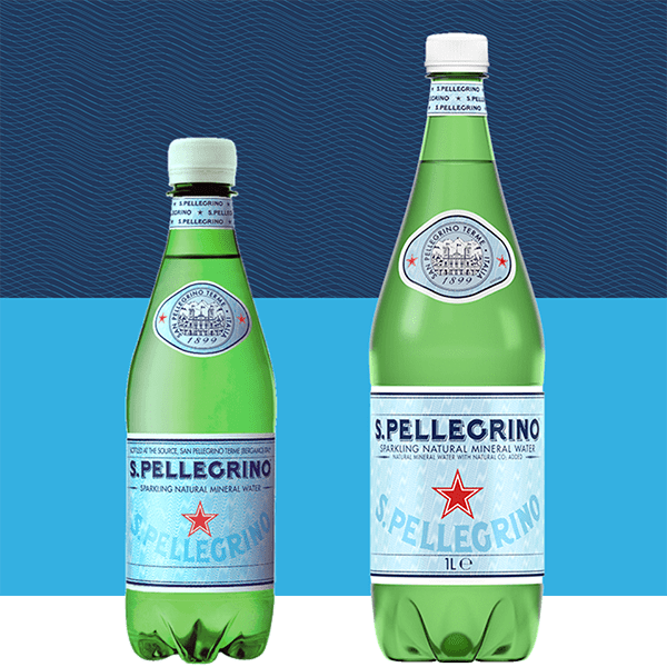 S.Pellegrino Mineralwasser in Glasflaschen | Sanpellegrino