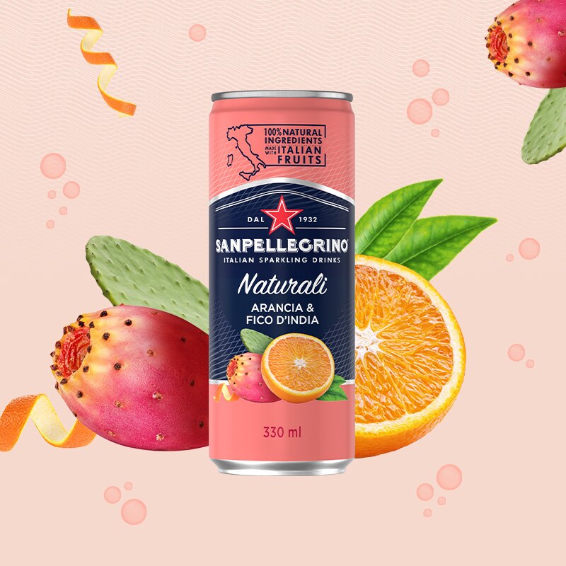 Sanpellegrino Fico d'India & Arancia: prickly pear drink | Sanpellegrino