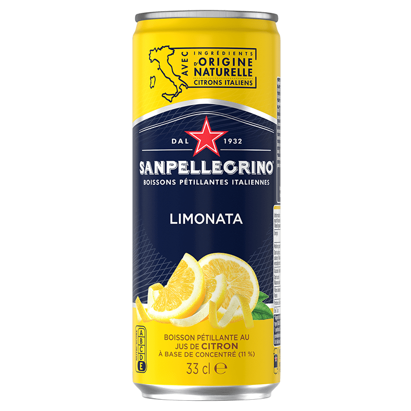 Limonata San Pellegrino – Boisson au citron iconique d’Italie