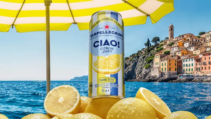 La boisson pétillante aromatisée au citron | Sanpellegrino CIAO!