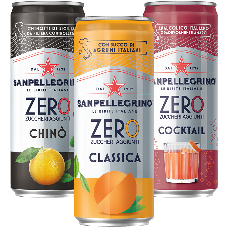 Bibite Zero: bevande senza zuccheri aggiunti | Sanpellegrino