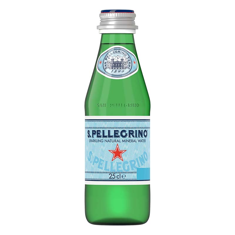 S.Pellegrino Water 250 ml Glass Bottle | Sanpellegrino