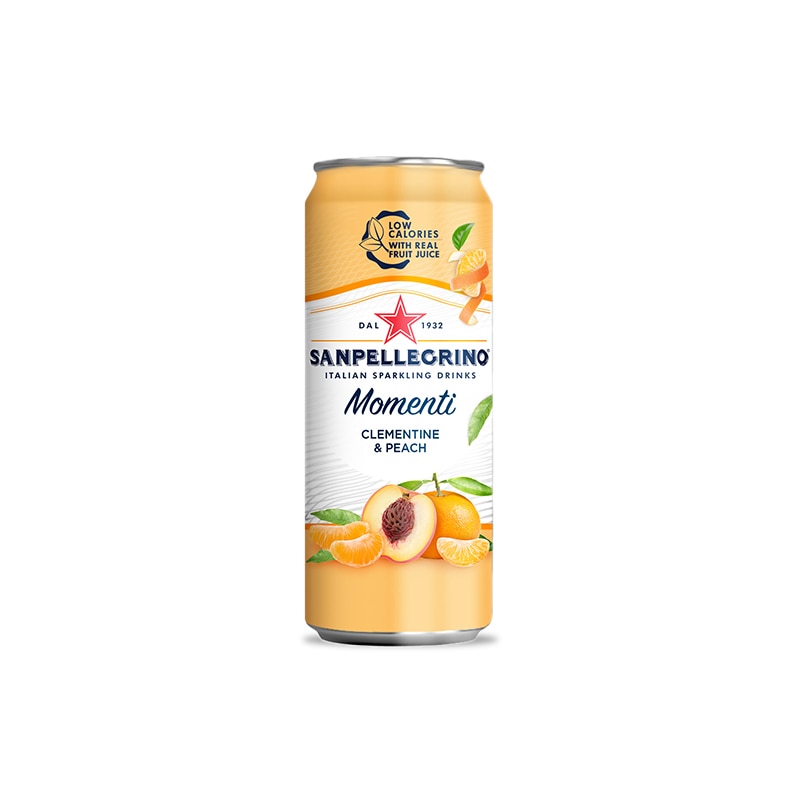 Momenti Clementine & Peach Flavour | Sanpellegrino
