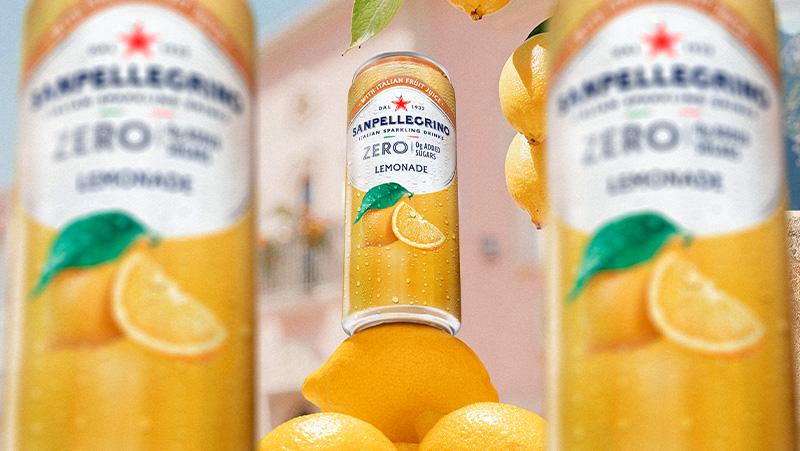 Sanpellegrino Lemonade Zero Added Sugar