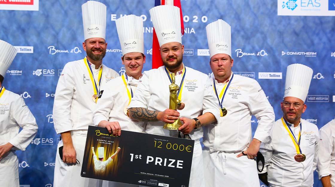 Winner of the Bocuse D'or Europe 2020 Final | Sanpellegrino