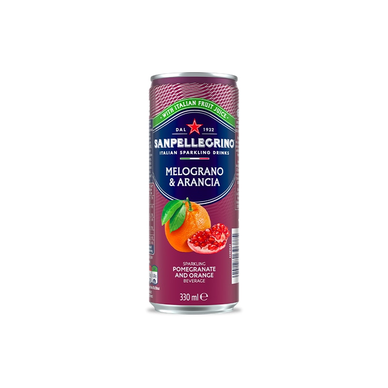 Sanpellegrino Melograno e Arancia: pomegranate drink | Sanpellegrino