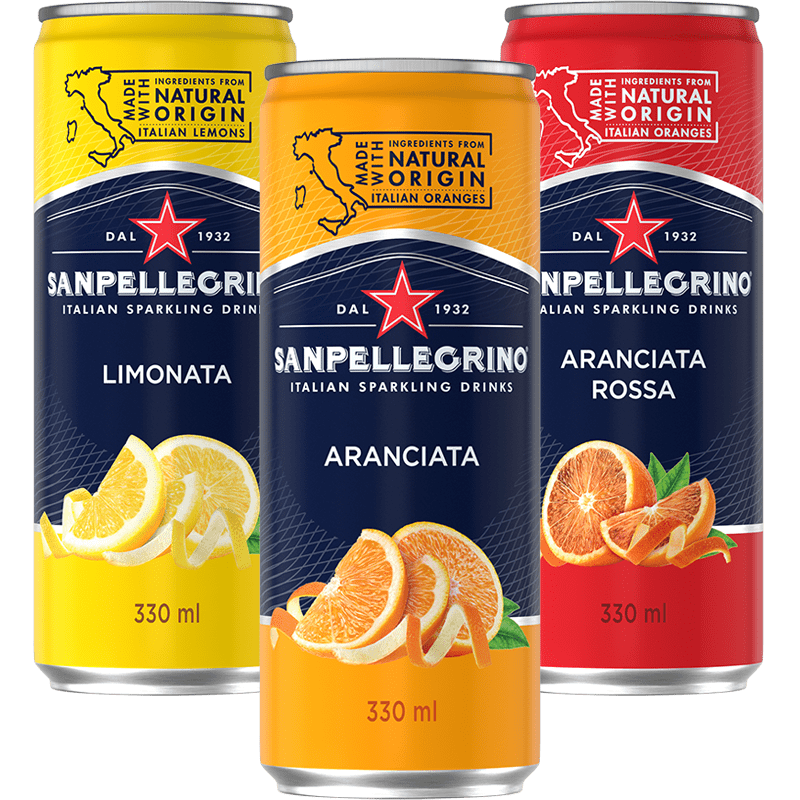 Classic Sparkling Drink Fruit Flavors | Sanpellegrino® Fruit Beverages
