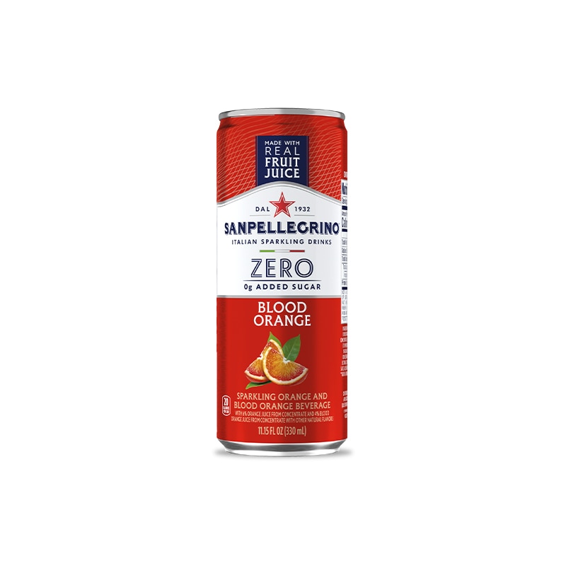 Sanpellegrino® Zero Grams Added Sugar Blood Orange | Sanpellegrino Fruit Beverages
