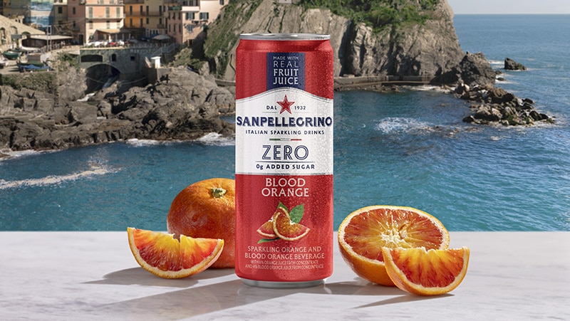 Sanpellegrino® Zero Grams Added Sugar Peach And Clementine Sanpellegrino