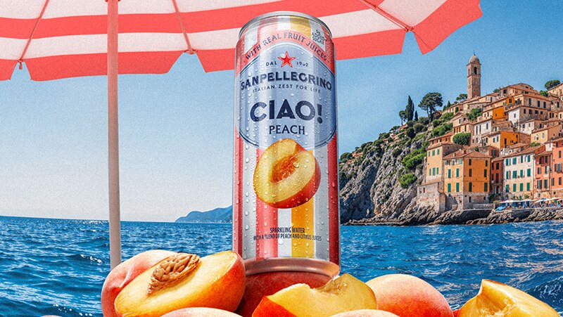 Sanpellegrino CIAO Lime Flavored Sparkling Water