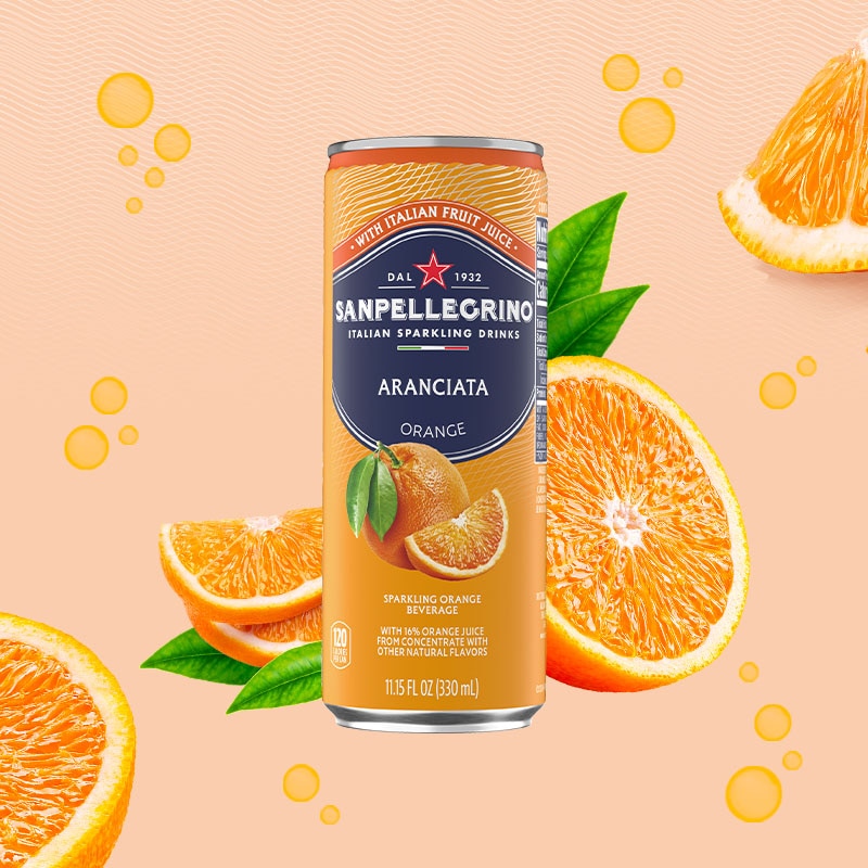 Aranciata Classic Orange Drink | Sanpellegrino® Fruit Beverages