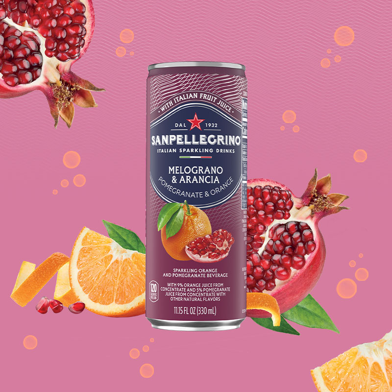 Orange Melograno & Arancia Drink | Sanpellegrino® Fruit Beverages