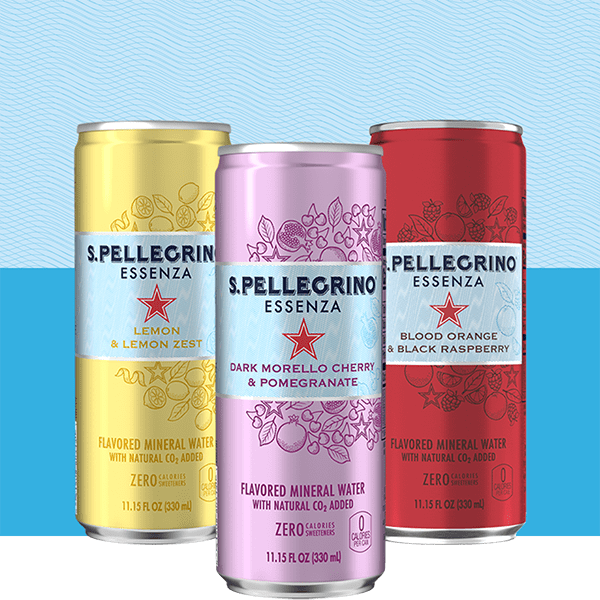 Flavored Sparkling Water Can