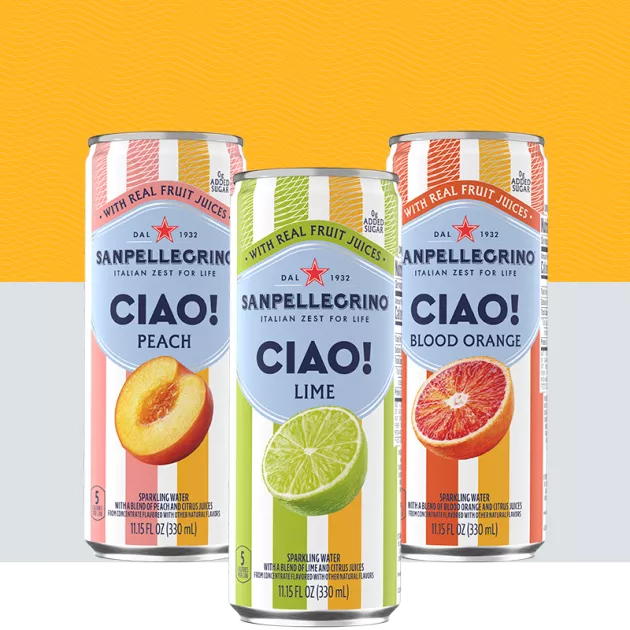 Sanpellegrino CIAO! Flavored Sparkling Water