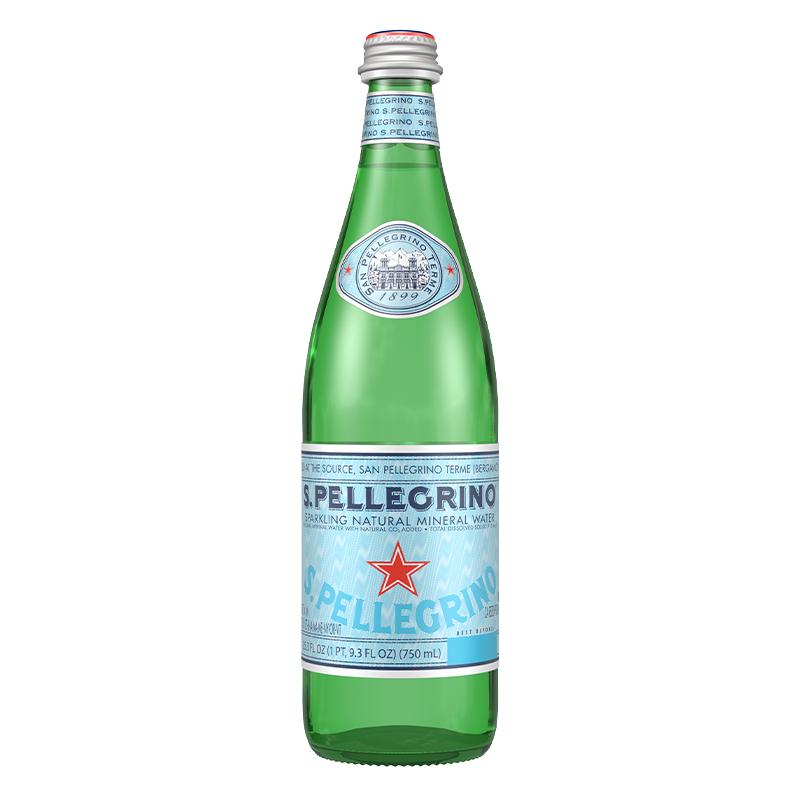 750mL Glass Bottle Sparkling Mineral Water Sanpellegrino 750mL Glass Bottle Sparkling Mineral Water Sanpellegrino