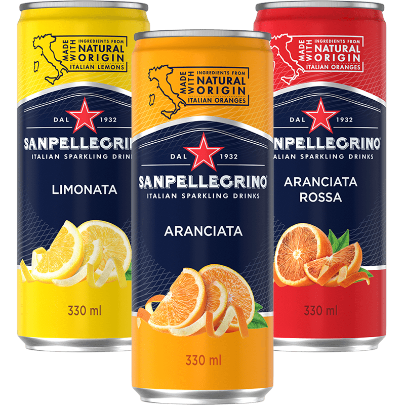 Classic Sparkling Drink Fruit Flavors | Sanpellegrino® Fruit Beverages
